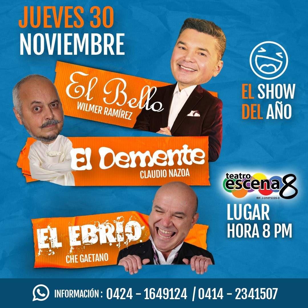 EL BELLO, EL DEMENTE Y EL EBRIO